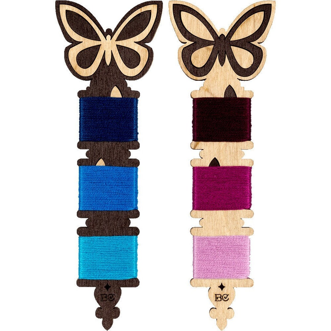 Wooden Needlework Floss Keeper/floss Bobbin/thread Holder/yarn - Etsy UK