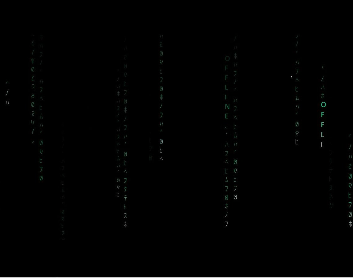 MATRIX Animated Stream Screen / Animated Scenes Screen Overlay - Etsy