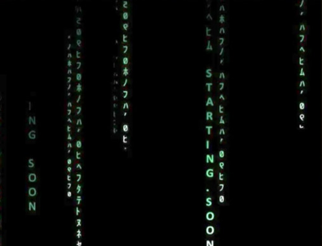 MATRIX Animated Stream Screen / Animated Scenes Screen Overlay Loop ...
