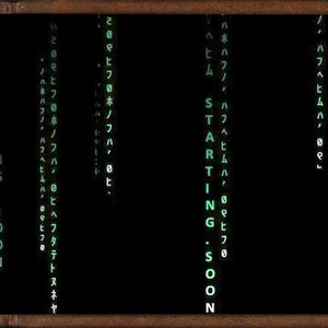 MATRIX Animated Stream Screen / Animated Scenes Screen Overlay - Etsy