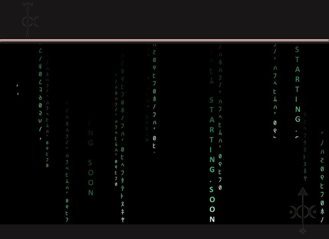 MATRIX Animated Stream Screen / Animated Scenes Screen Overlay Loop ...