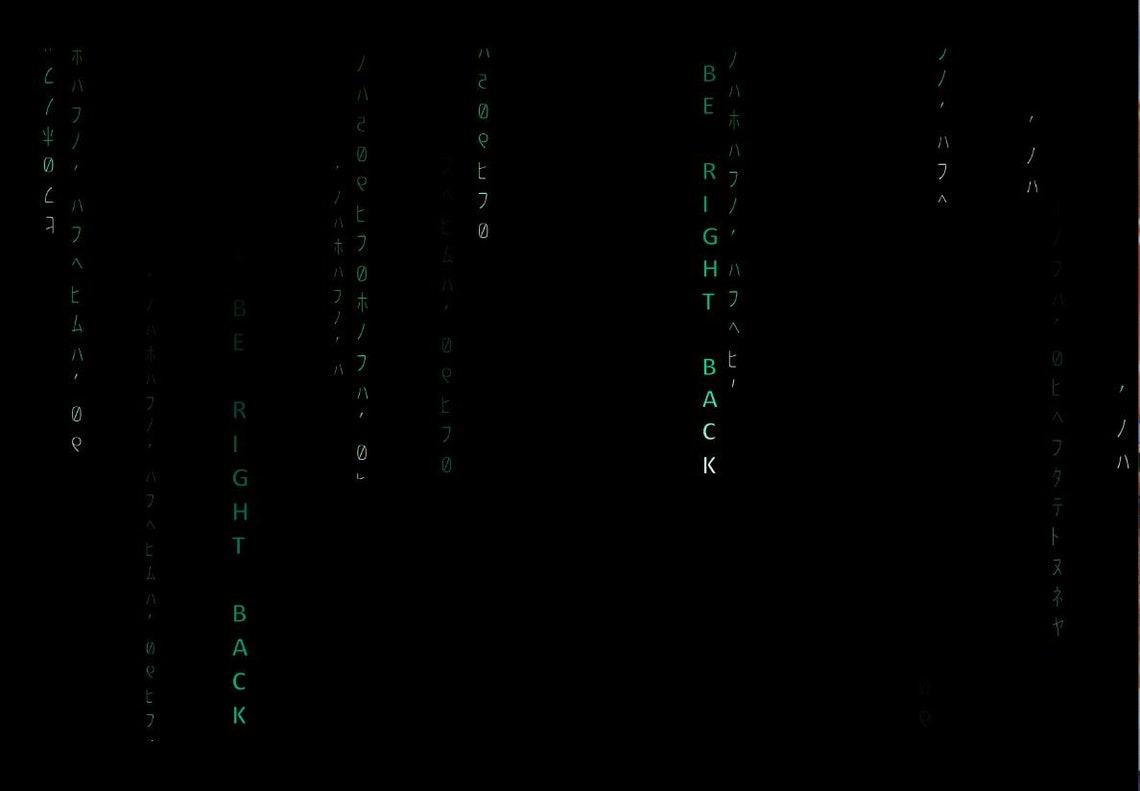 MATRIX Animated Stream Screen / Animated Scenes Screen Overlay Loop ...