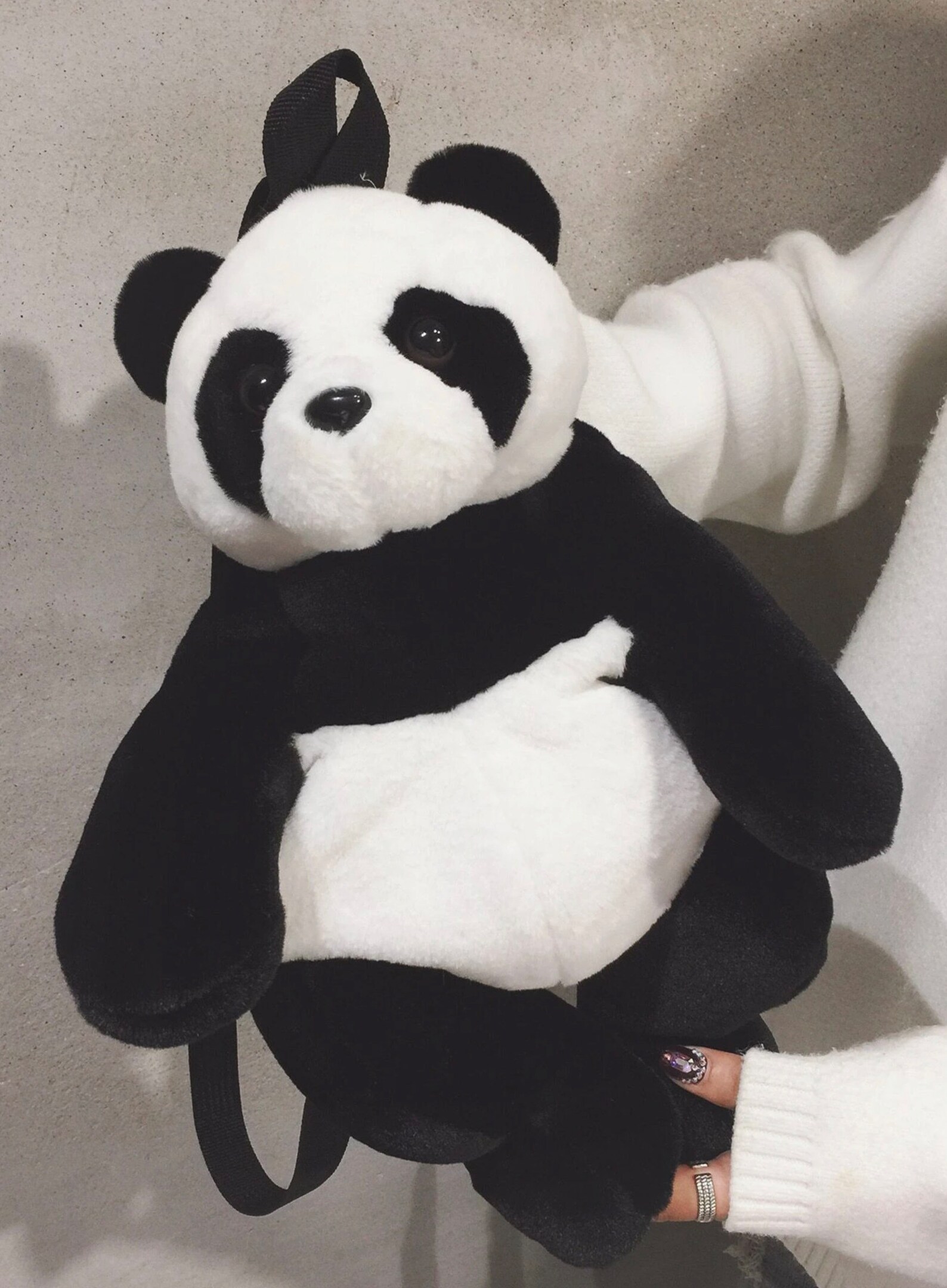 Panda Backpack - Etsy