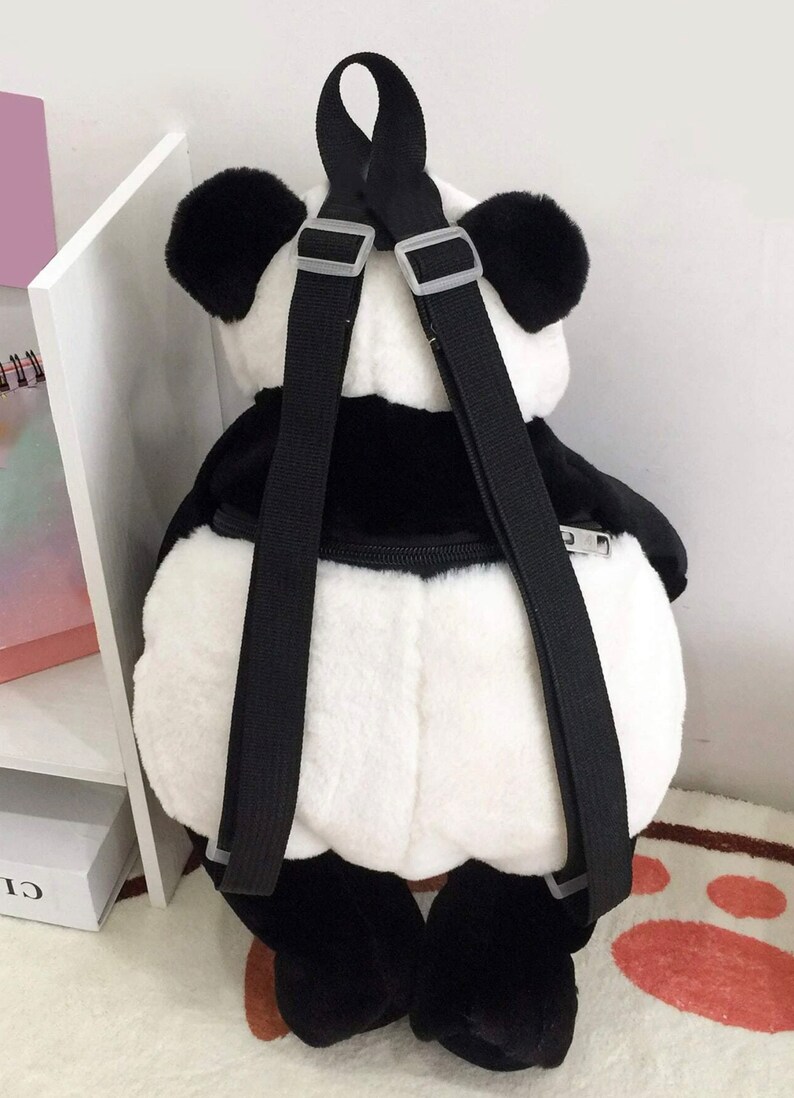 Panda Backpack - Etsy