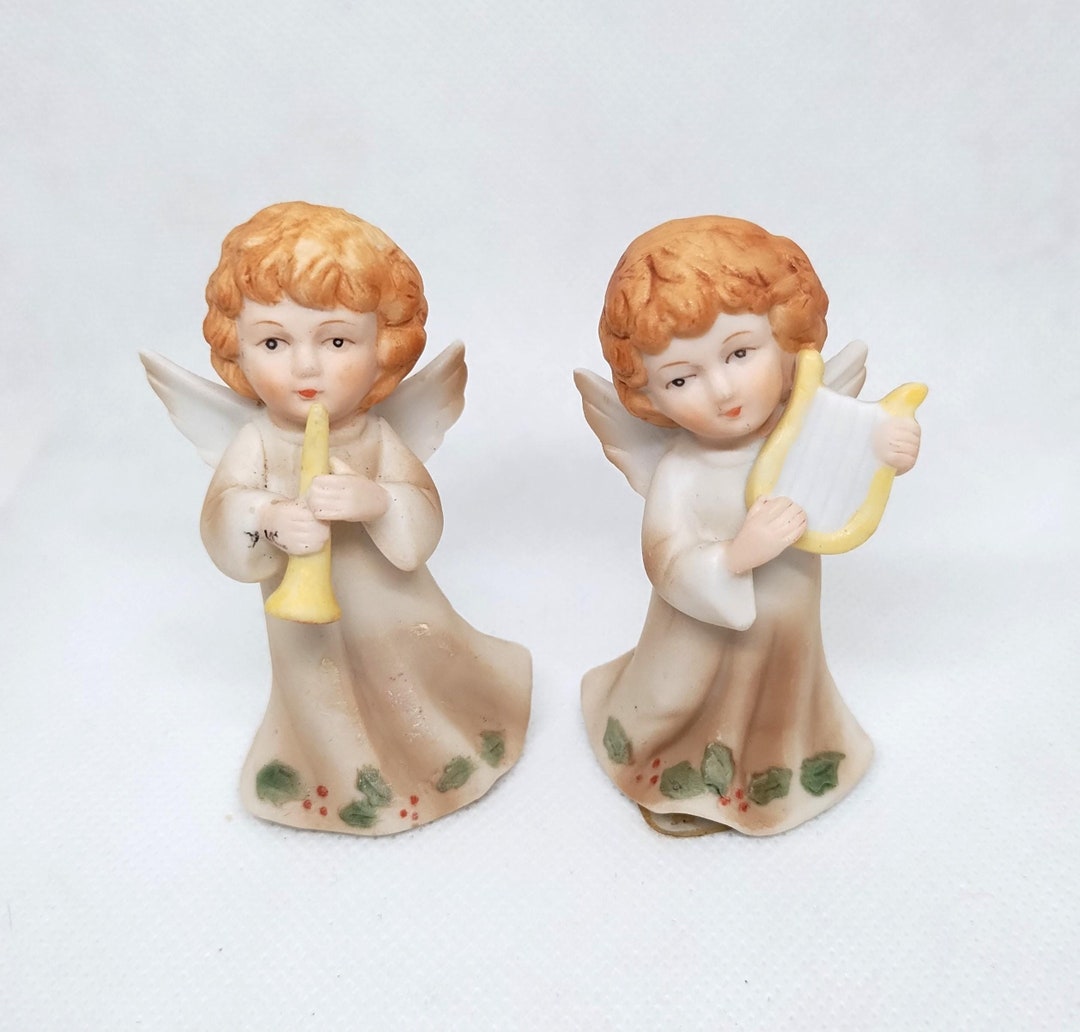 Vintage Lefton Angels | Set of 2 | Lefton Bethlehem Collection ...