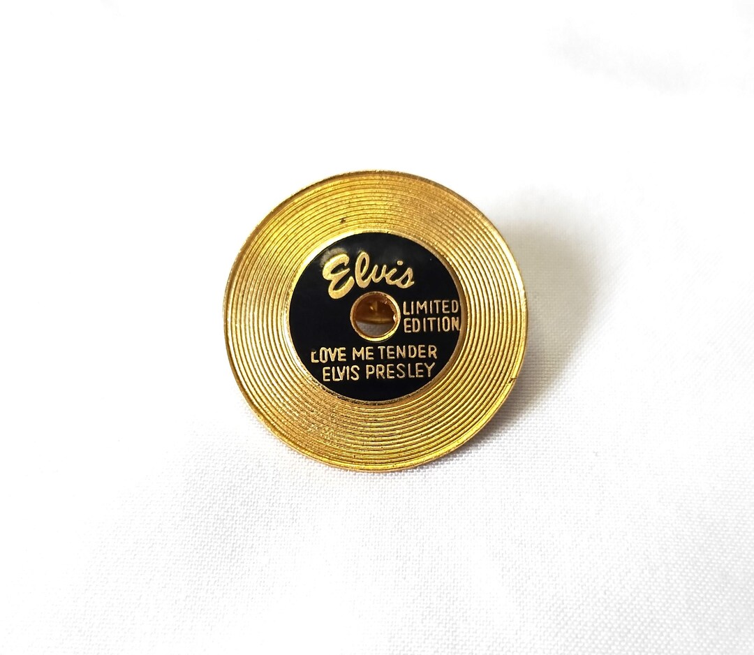 Elvis Pin - Limited Edition, Love Me Tender - Vintage From 1956 - Etsy