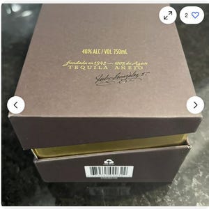 Don Julio 1942 Tequila Box Set - EMPTY, Rinsed and Upcycled With Box ...