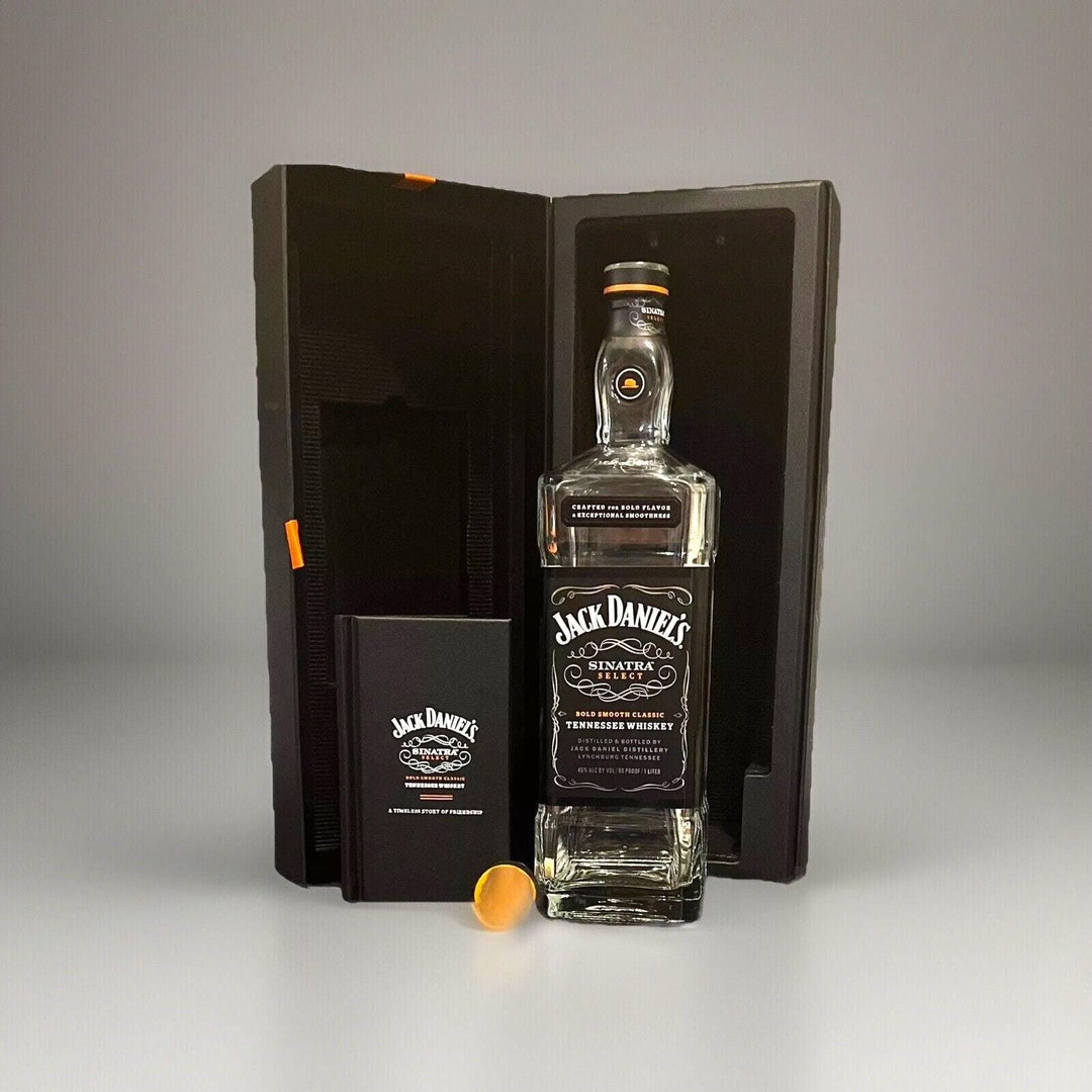 Jack Daniels Frank Sinatra Select Box Set - Empty Bottle, Cork and ...