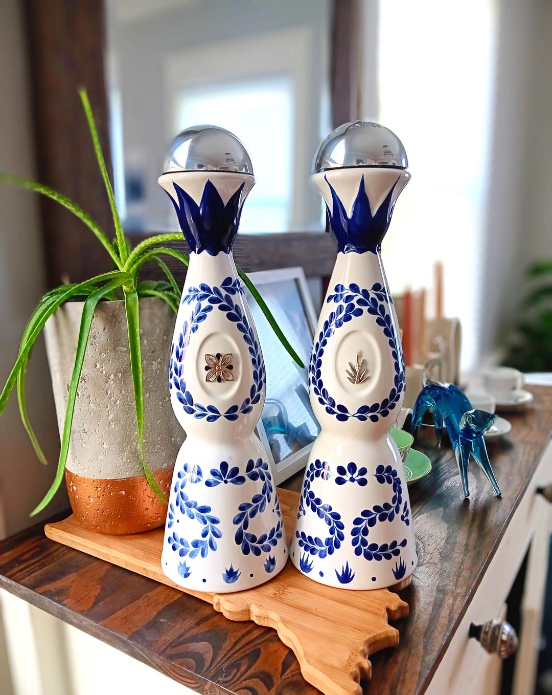Clase Azul Tequila Reposado, 750 ML | EMPTY, Rinsed, and Upcycled With ...