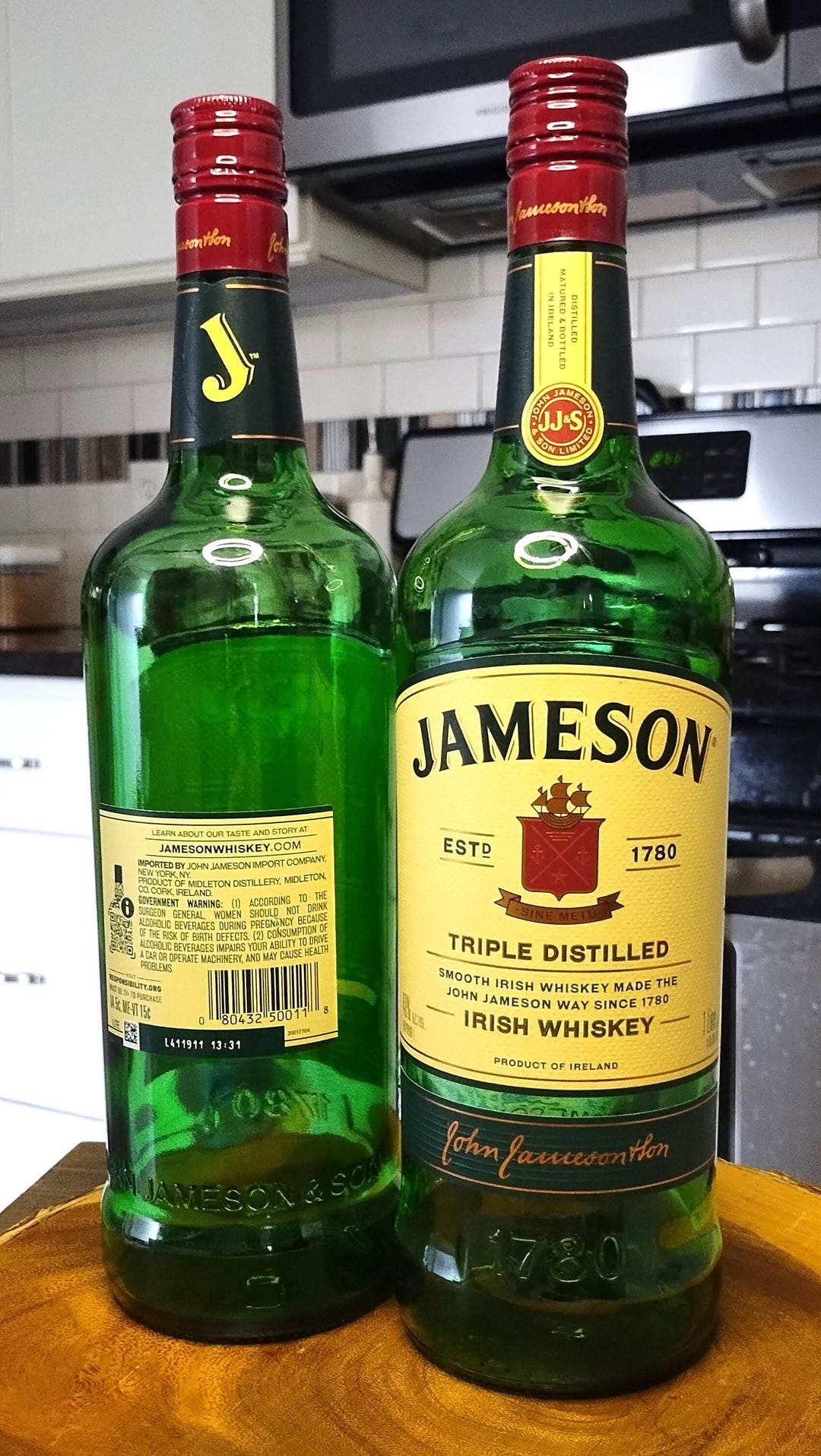 Empty Jameson Bottles | 1 or 3 Bottles | Irish Whiskey Bottles | St ...