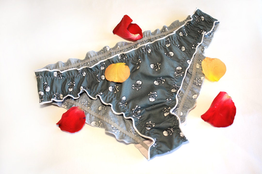 Frou-frou Cosplay Bloomer Women's Panties Skull Girly Skull - Etsy