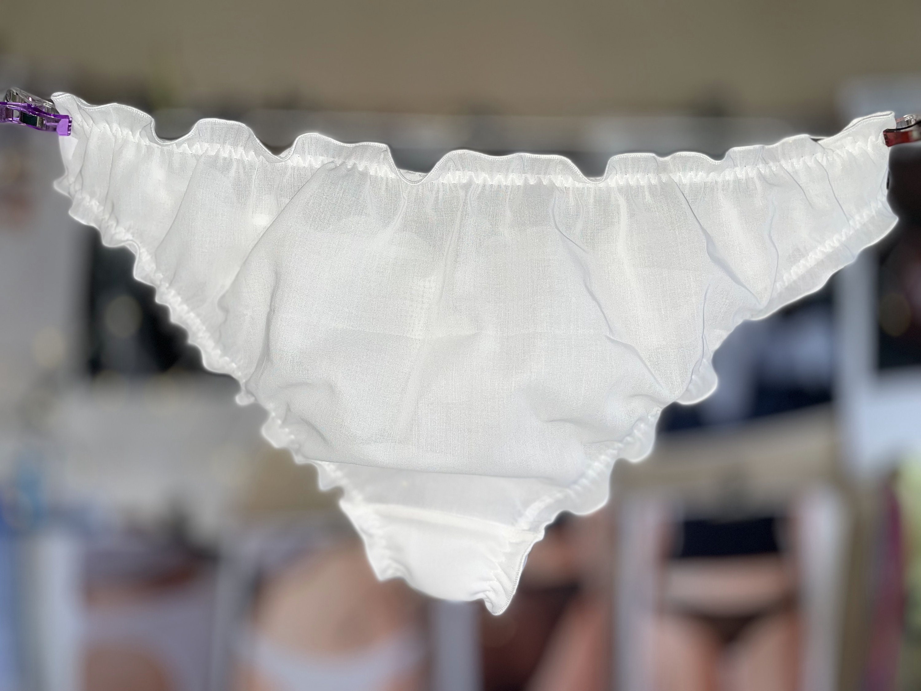 Culotte Frou-frou Cosplay Bloomer Femme Voile Blanc Patch - Etsy