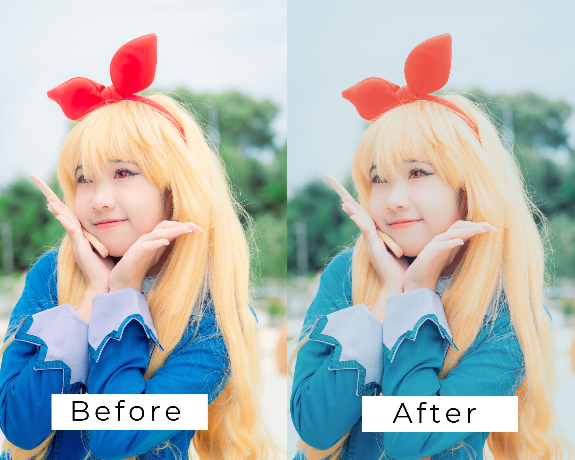 10 LUTS Anime Japanese Costume Kawaii Pastel Video - Etsy