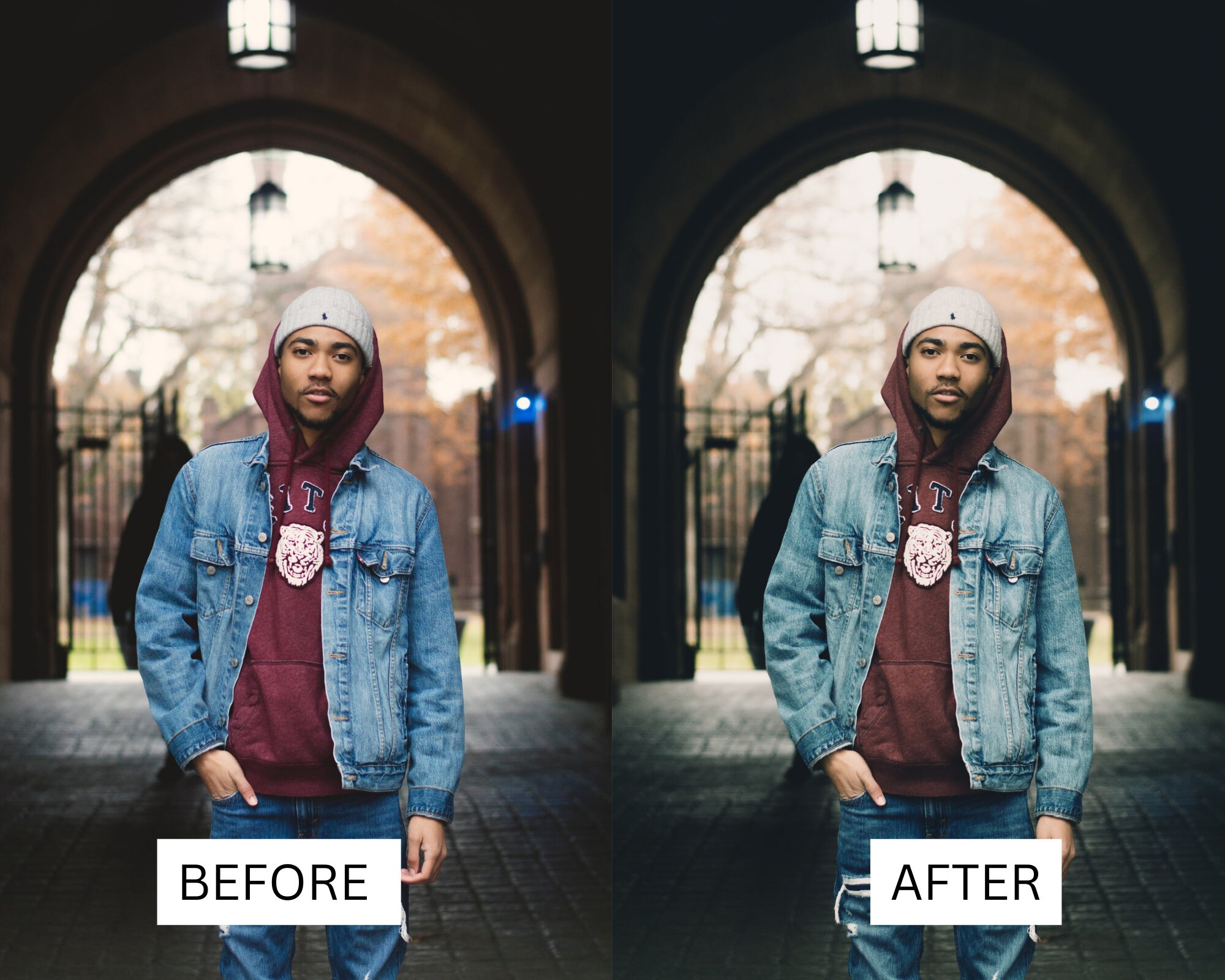 50 LUTS Denim Fashion Blue Premiere Pro After - Etsy