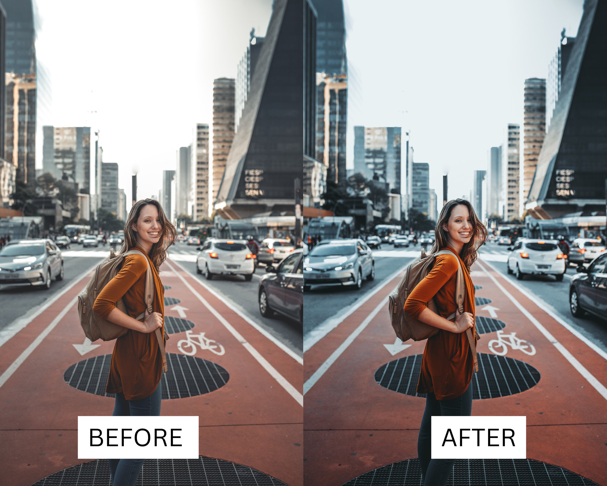 50 Street Photography Luts | Urban Cinematic Color Grading Pack for ...