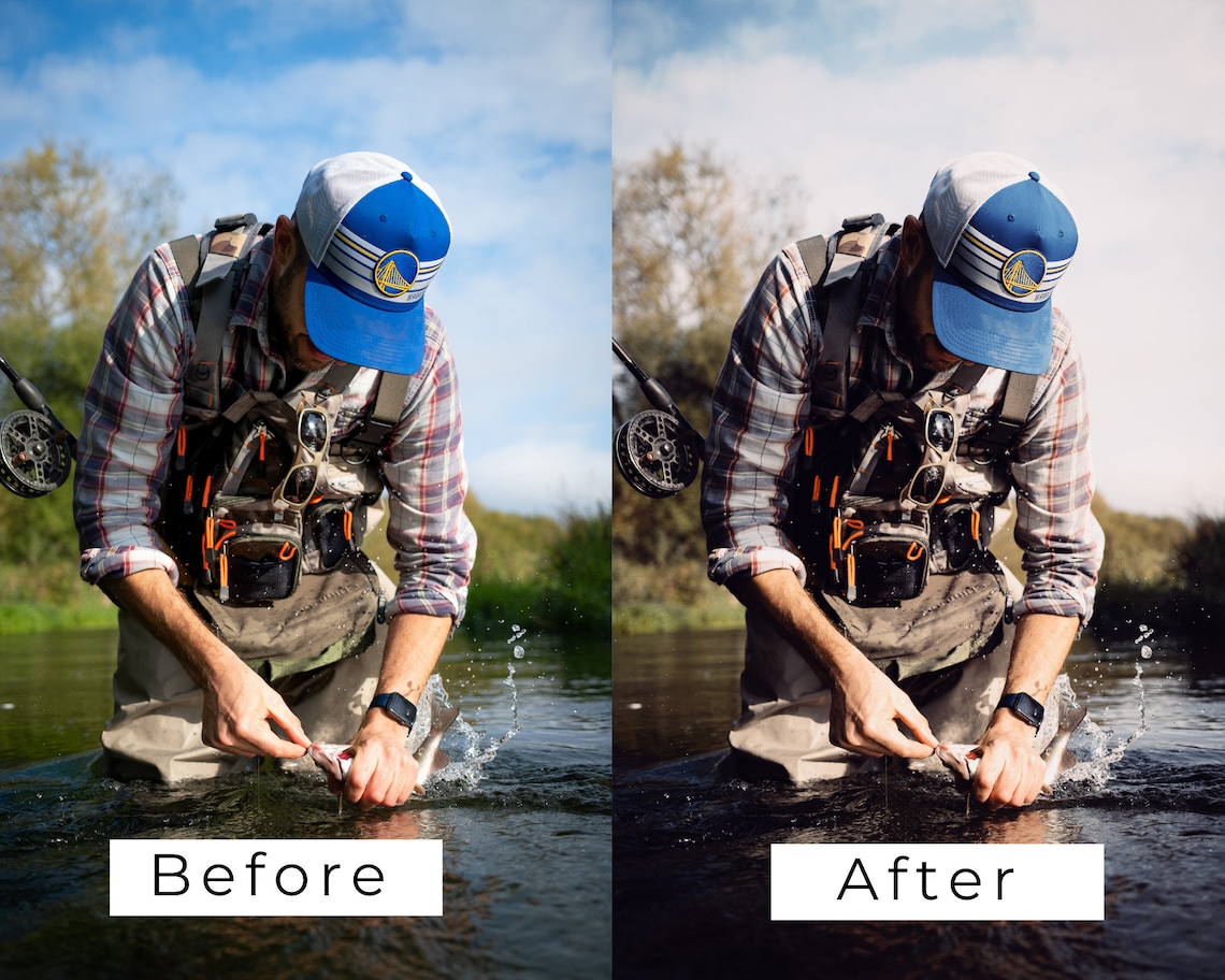 40 LUTS | Angler | Fishing | Fisherman | Fish | Lakes | Premiere Pro ...