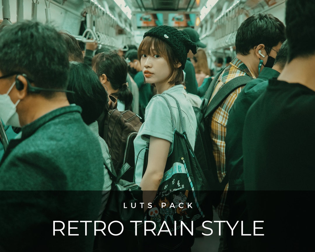 50 LUTS | Retro Train | Train Station | Metro | Film | Premiere Pro ...
