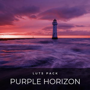 50 LUTS | Purple Horizon | Sunset | Landscape | Premiere Pro ...