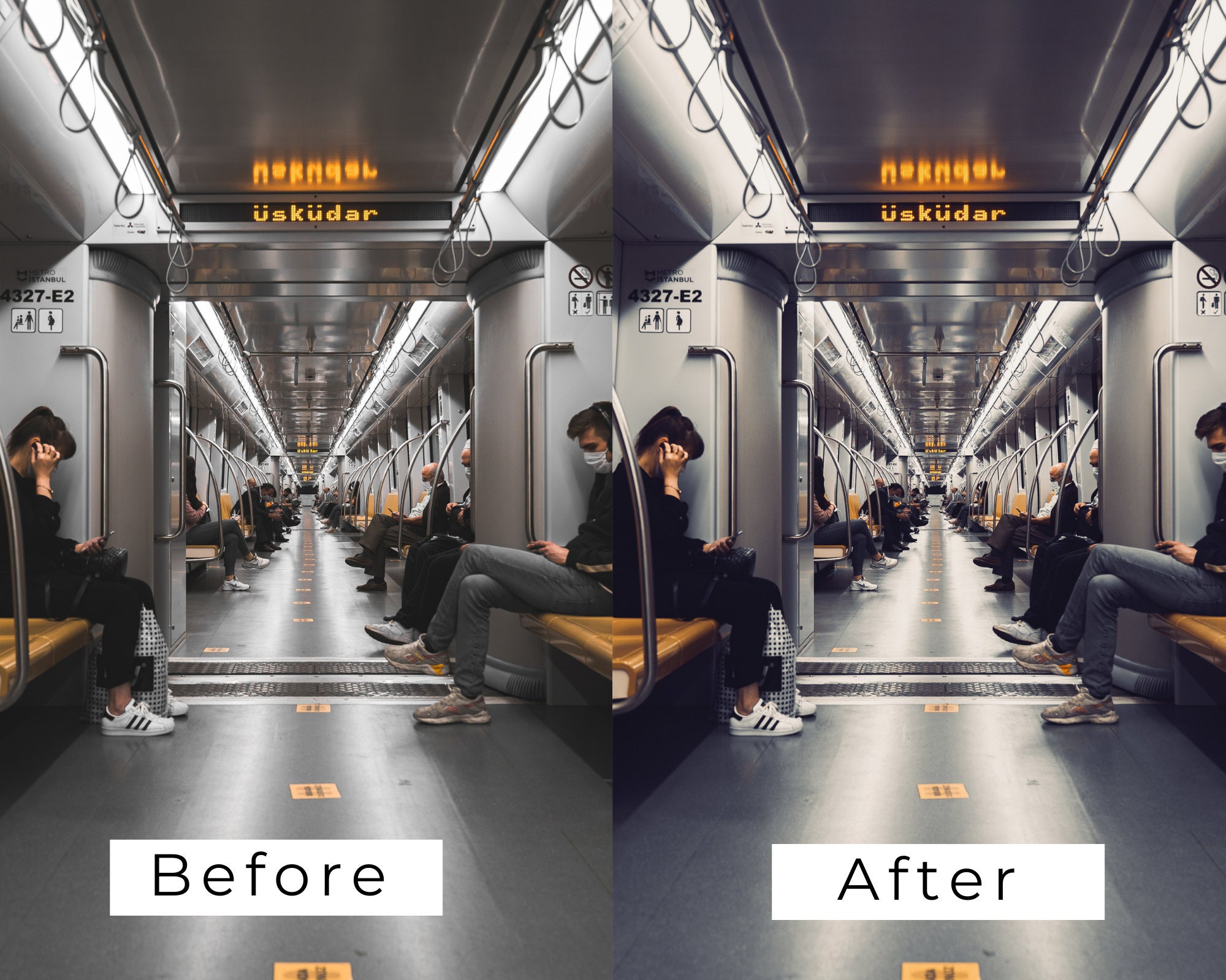 40 LUTS | Metro Style | Subway | Trains | Train Station | Premiere Pro ...