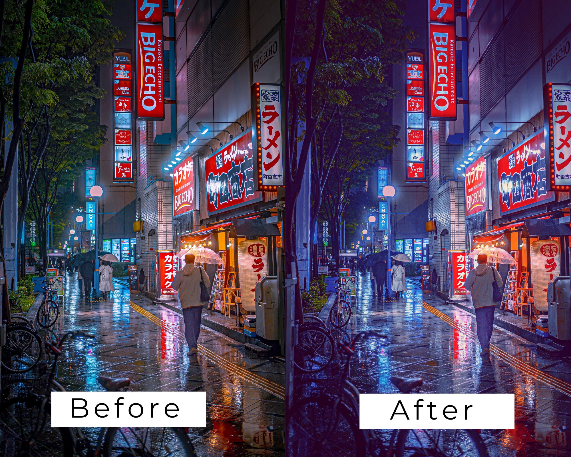 50 LUTS Japan Nightlife Tokyo Cyberpunk Travel Premiere Pro After ...