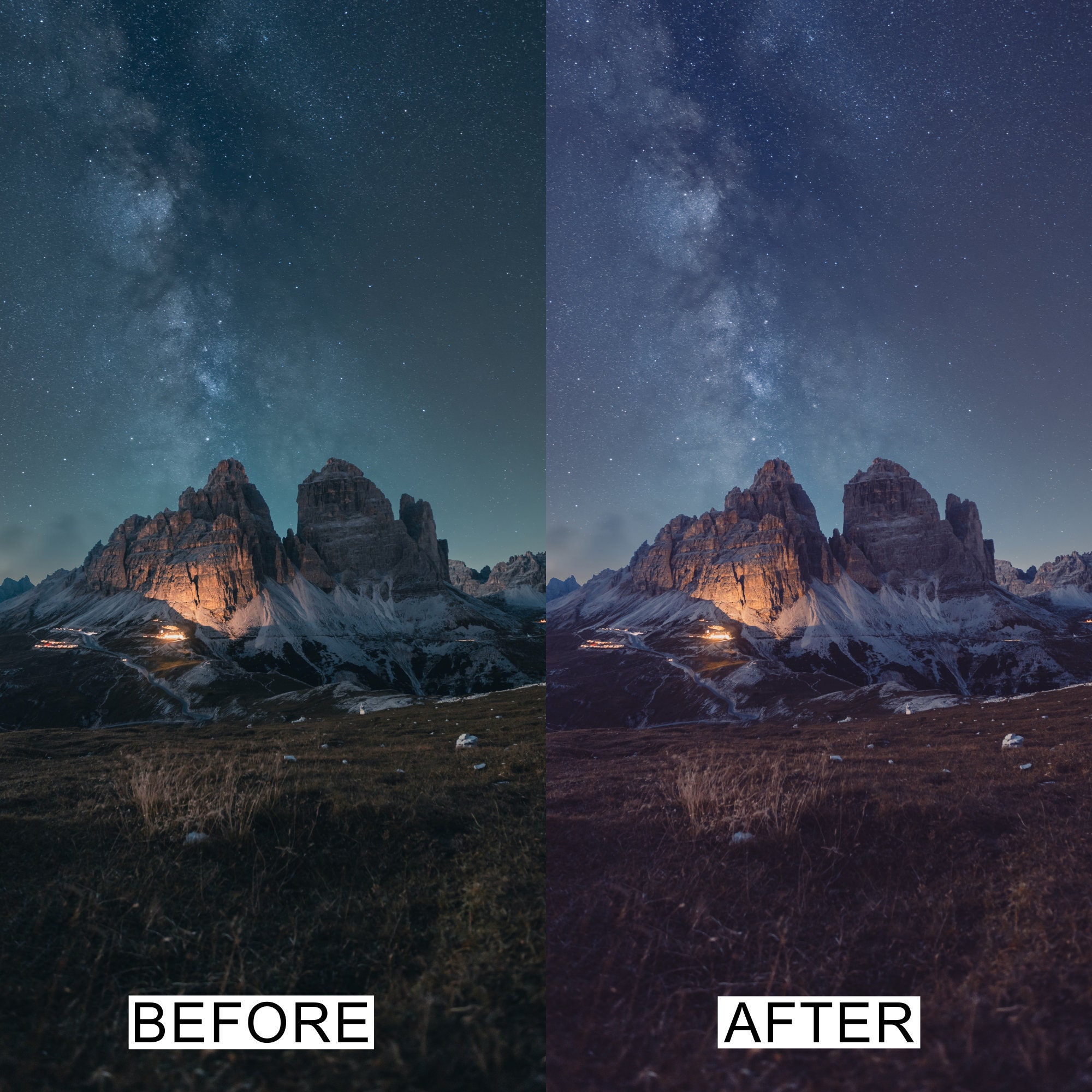 40 LUTS | Starry Sky | Stars | Night Sky | Galaxy | Video | Filters ...