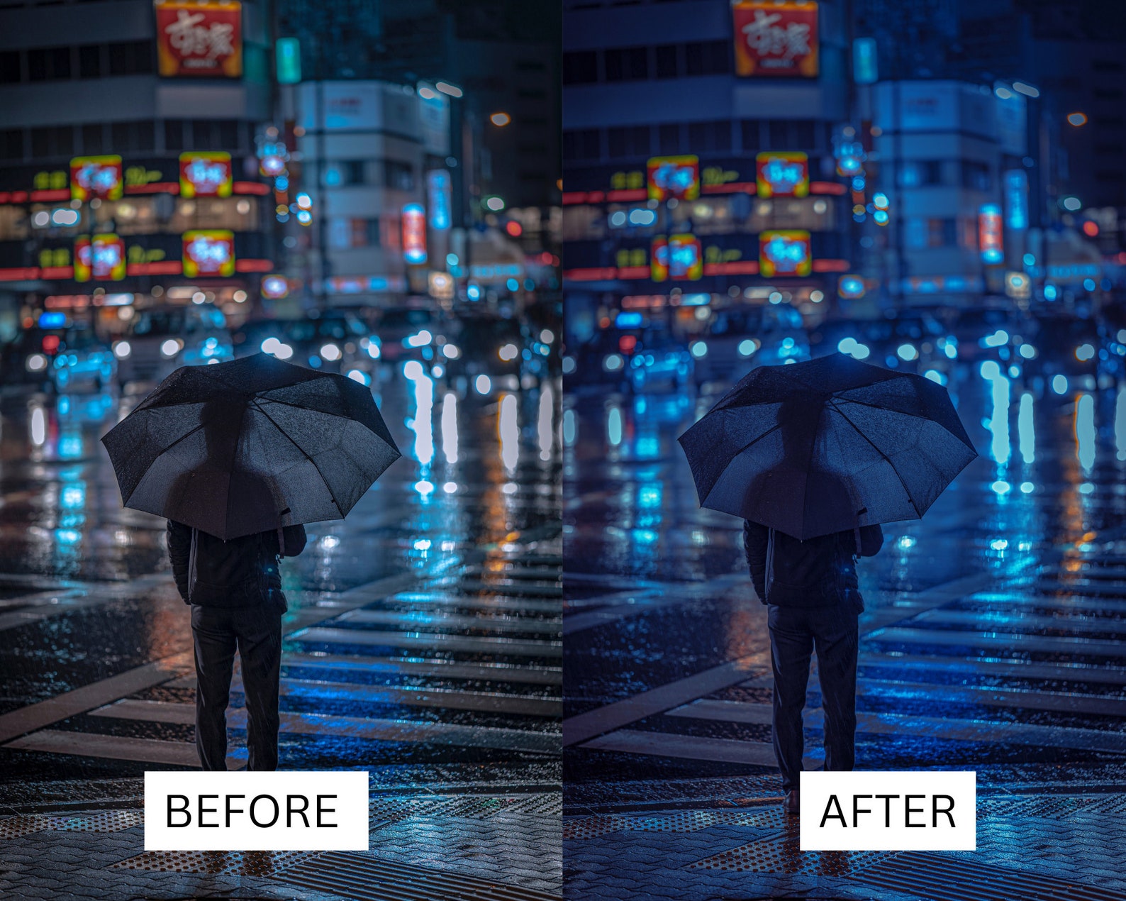 40 Urban Cinematic Blue Luts | Night City Color Grading for Premiere ...