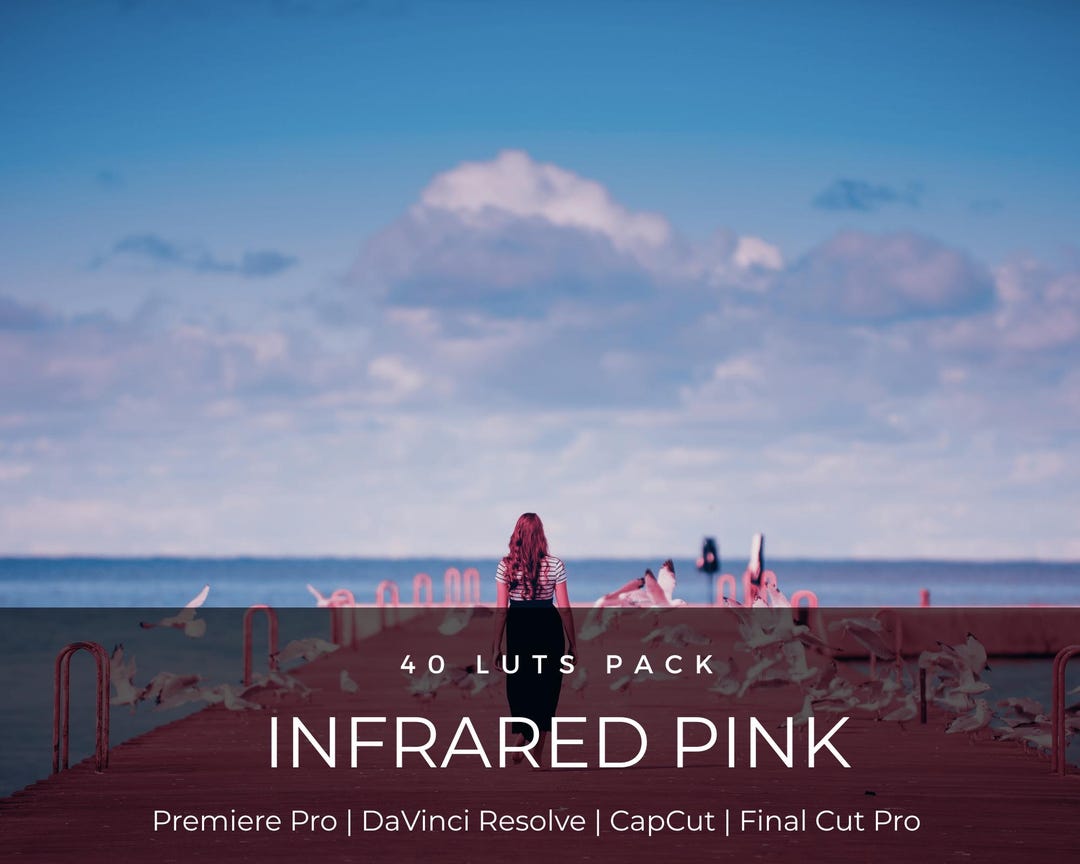 40 Pink Infrared Luts | Aerochrome Film Look for Nature & Landscape ...