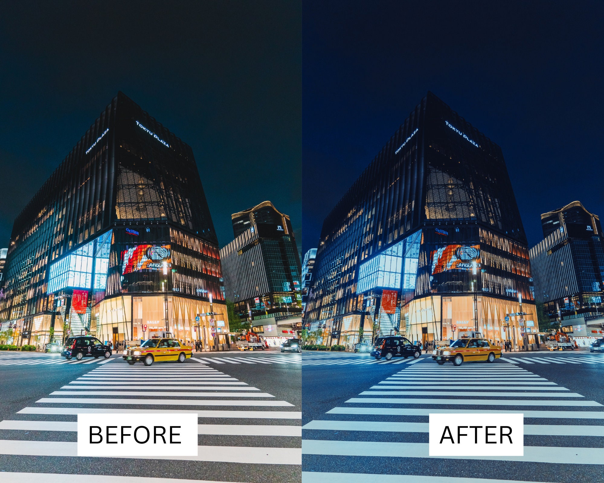 40 Urban Cinematic Blue Luts | Night City Color Grading for Premiere ...