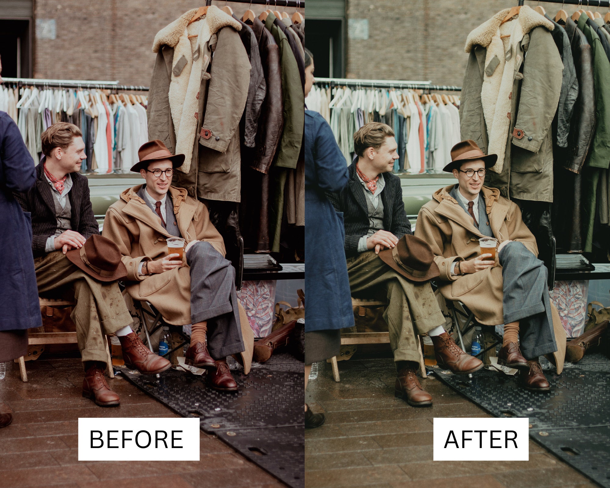 30 Lightroom Presets Analog Film Vintage Aesthetic Desktop - Etsy