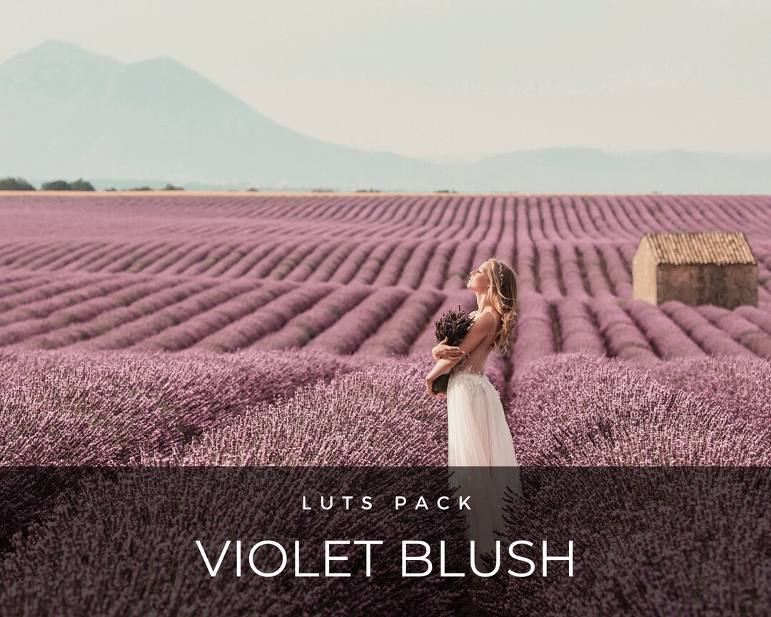 40 LUTS | Violet | Lavender | Pastel | Pink | Purple | Flowers ...