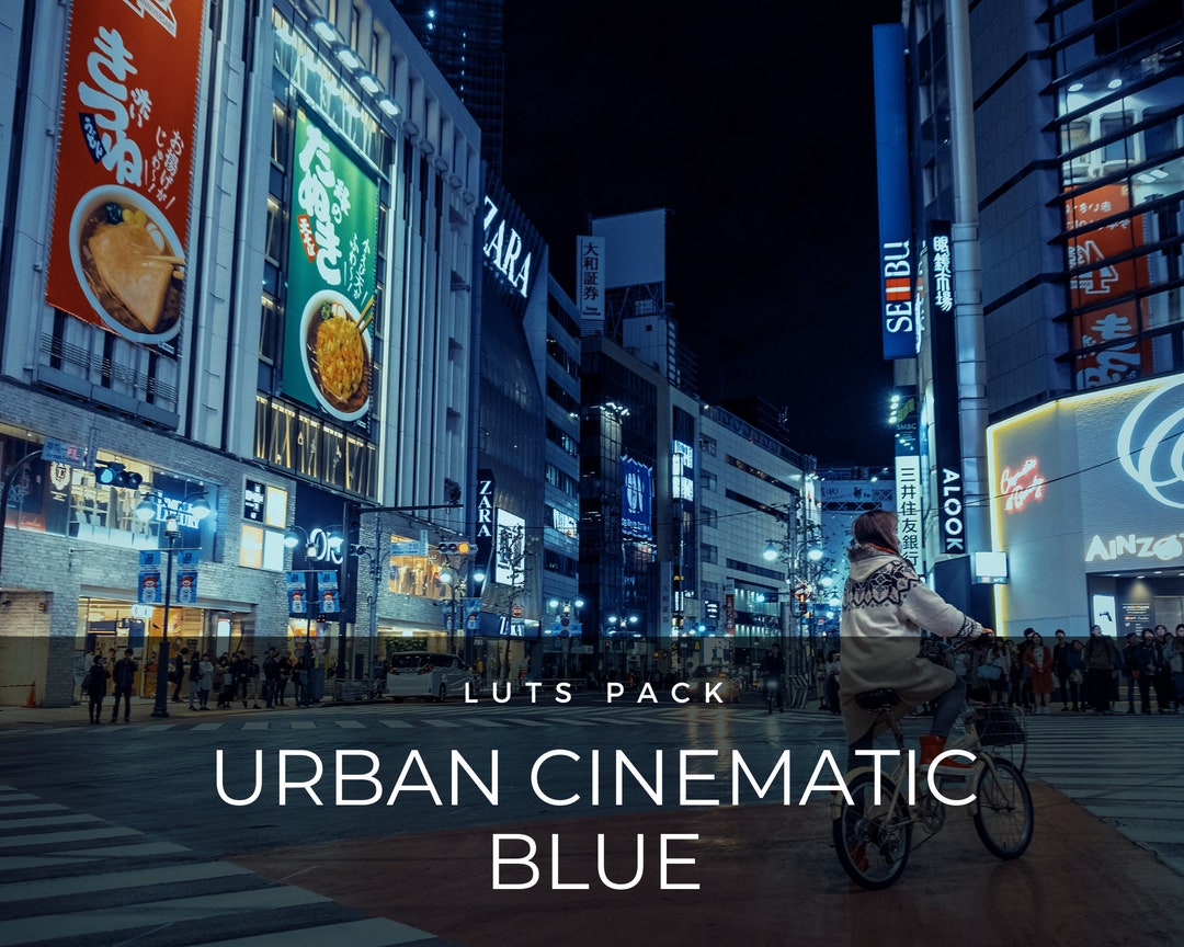 40 LUTS | Urban Cinematic Blue | Nightlife | Premiere Pro | Photoshop ...