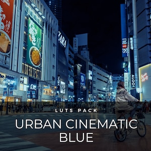 40 LUTS | Urban Cinematic Blue | Nightlife | Premiere Pro | Photoshop ...