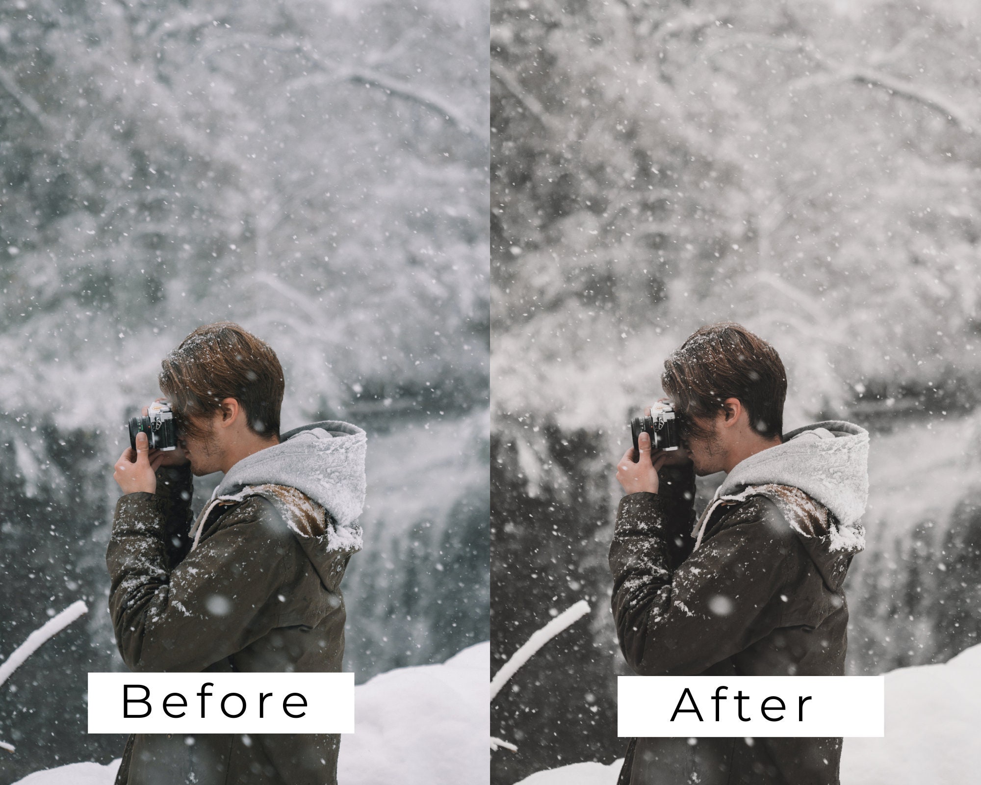 40 LUTS | Snowscape | Video Presets | Video Editing | Video Filters ...