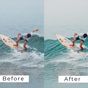 40 LUTS | Waves | Ocean | Surfing | Surfer | Water Sports | Photoshop ...