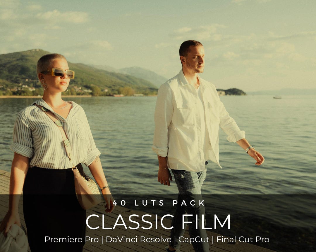 40 Vintage Film Luts | Kodak & Fuji Style Color Grading LUT Pack for ...