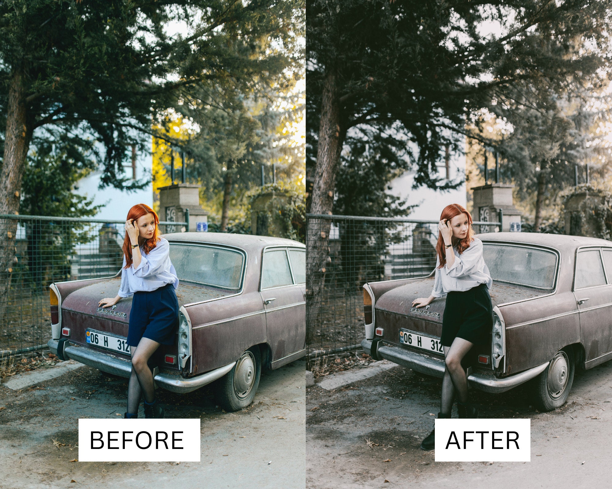 40 Lightroom Presets | Old Vintage | Kodachrome | Desktop | Film ...