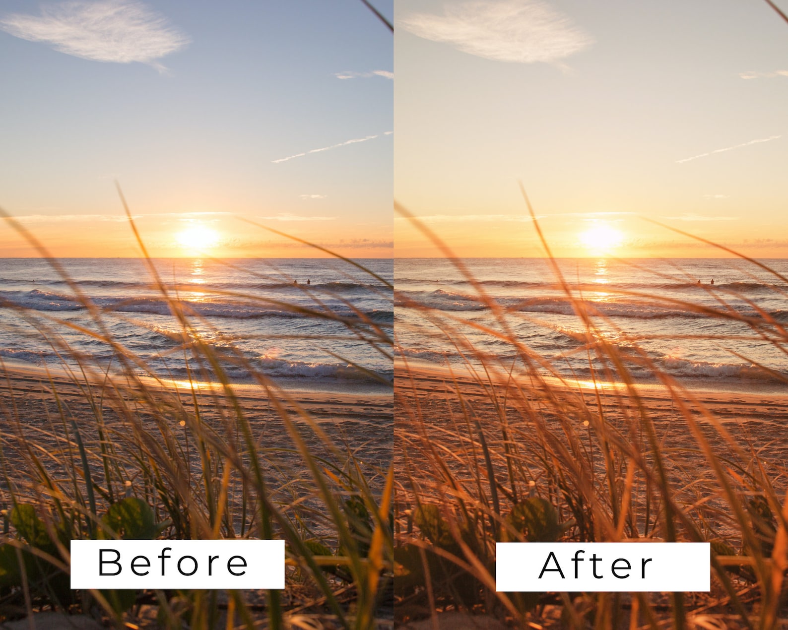 30 Sunrise Golden Hour Luts | Warm Film Color Grading for Premiere Pro ...