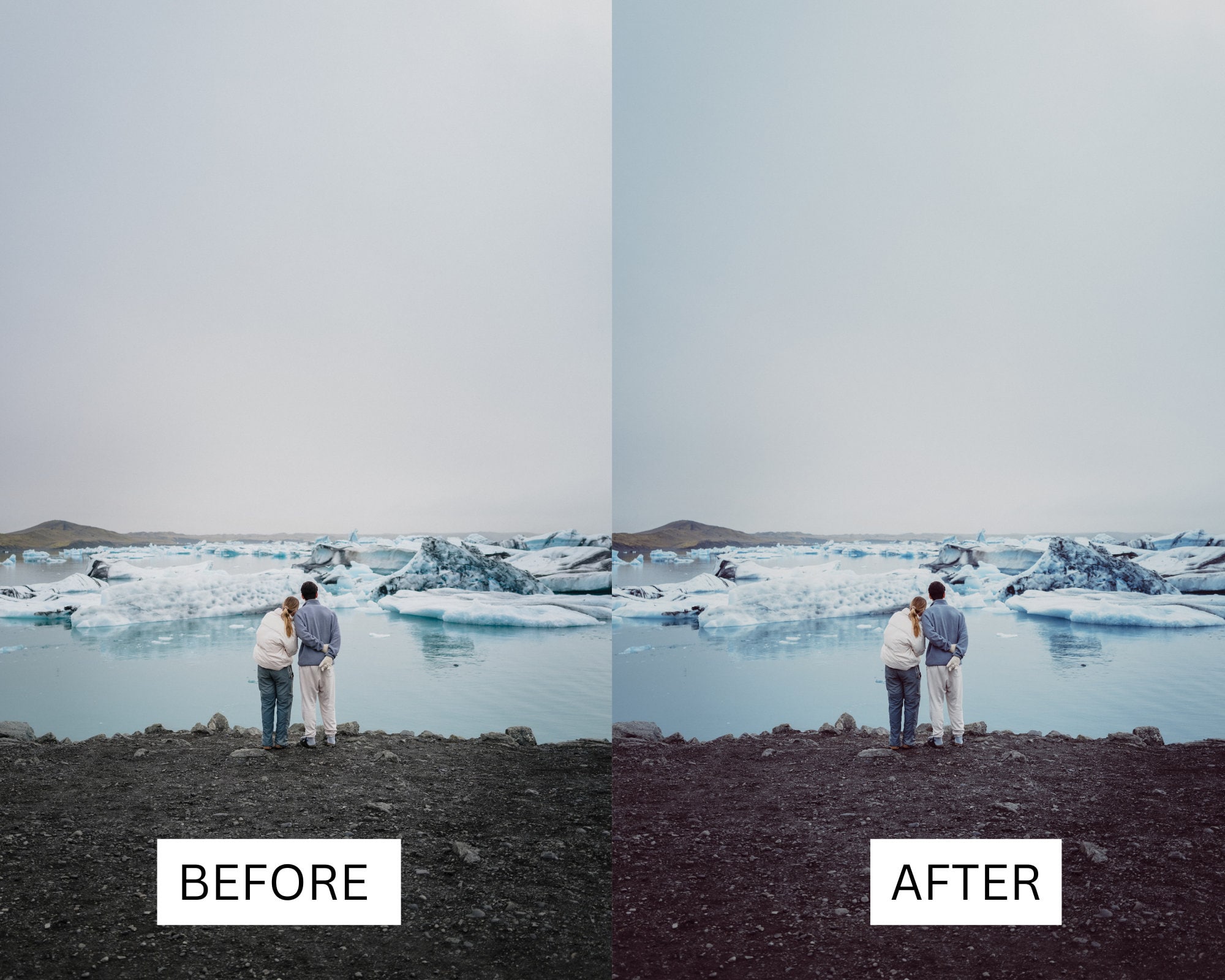 20 LUTS Arctic Snow Ice Winter Premiere Pro After Effects Photoshop ...