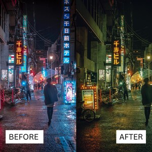 40 LUTS | Dystopian | Dystopia | Futuristic | Night Photography ...