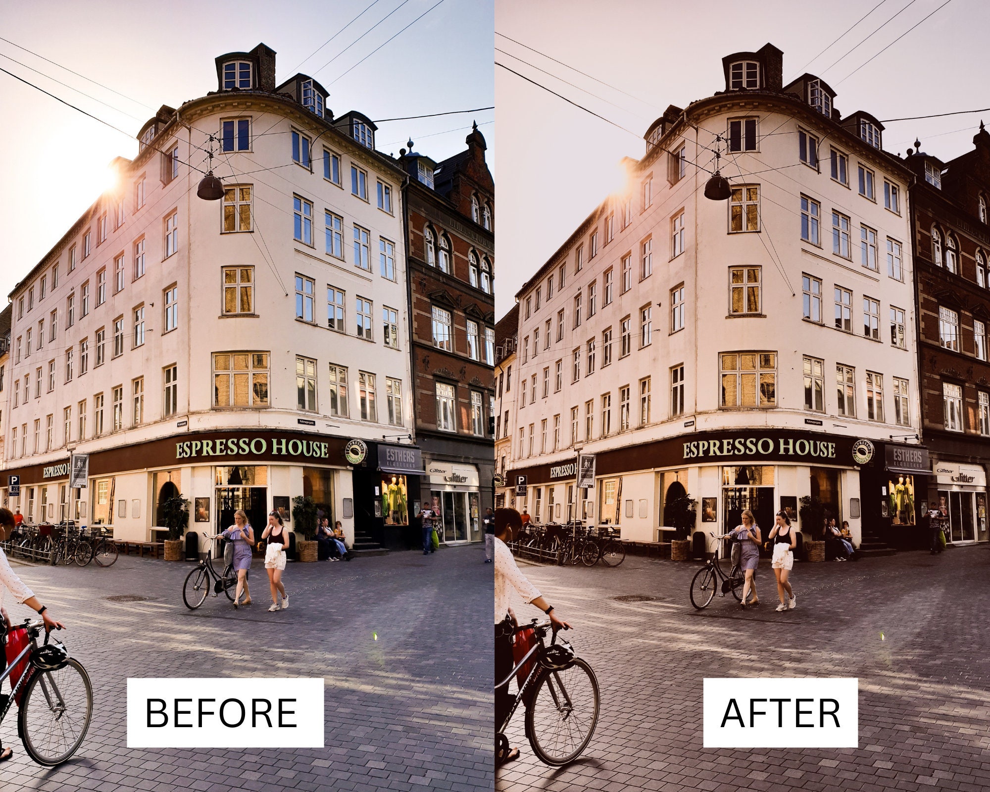 30 Lightroom Presets Analog Film Vintage Aesthetic Desktop - Etsy