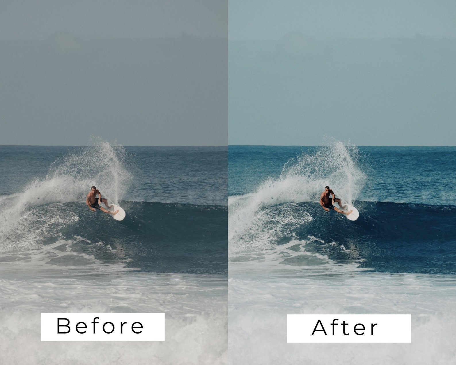 40 LUTS | Waves | Ocean | Surfing | Surfer | Water Sports | Photoshop ...