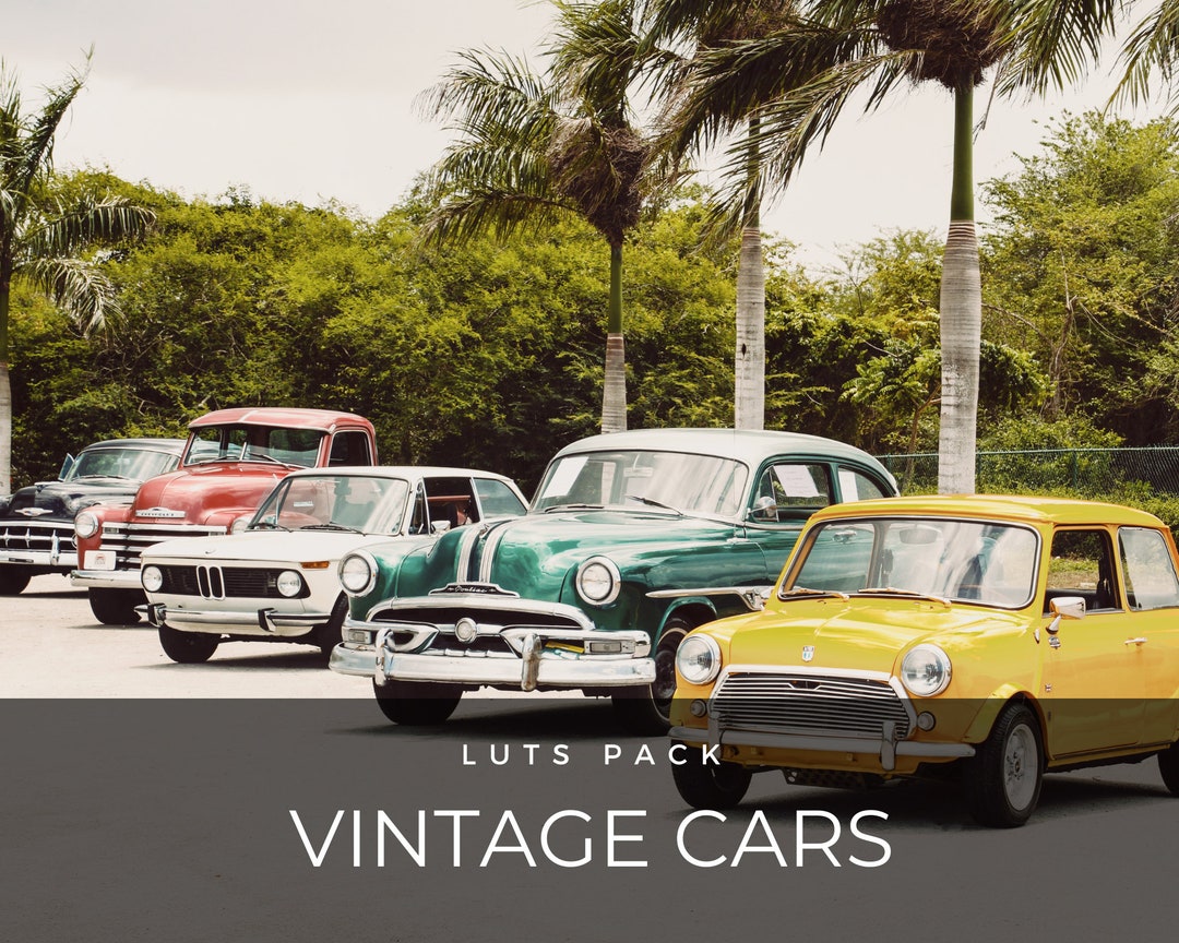 30 LUTS | Vintage Cars | Classic Cars | Super Cars | Premiere Pro ...