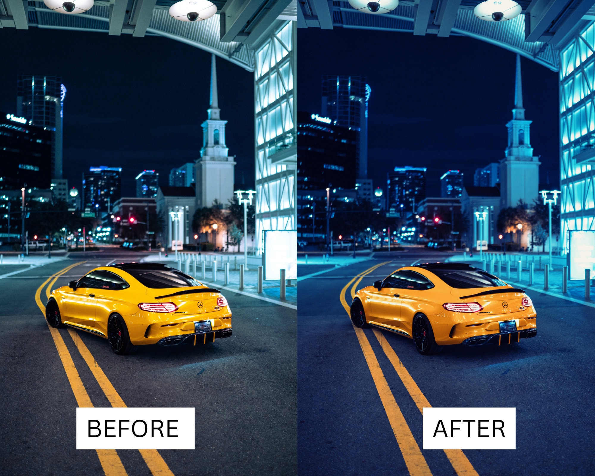 40 Urban Cinematic Blue Luts | Night City Color Grading for Premiere ...