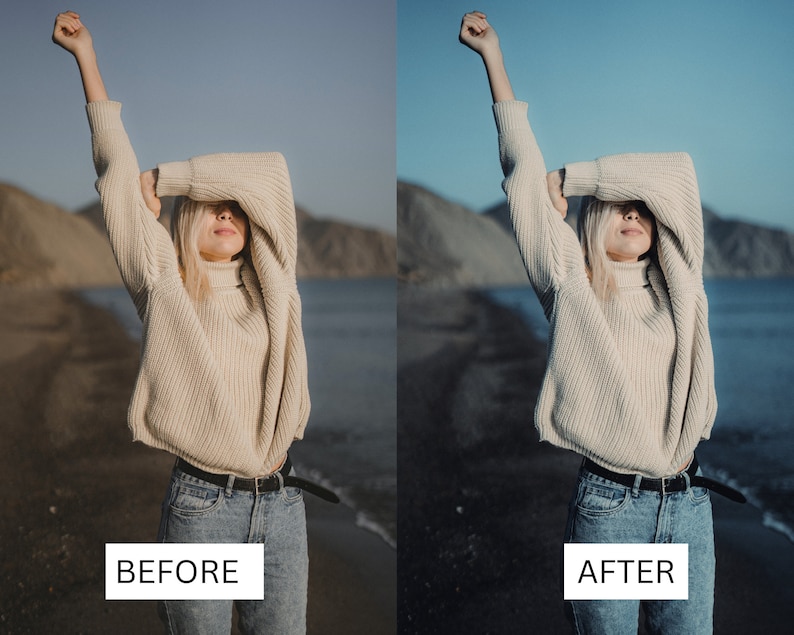 40 LUTS | Coastal Film | Sea | Ocean | Beach | Blue | Premiere Pro ...