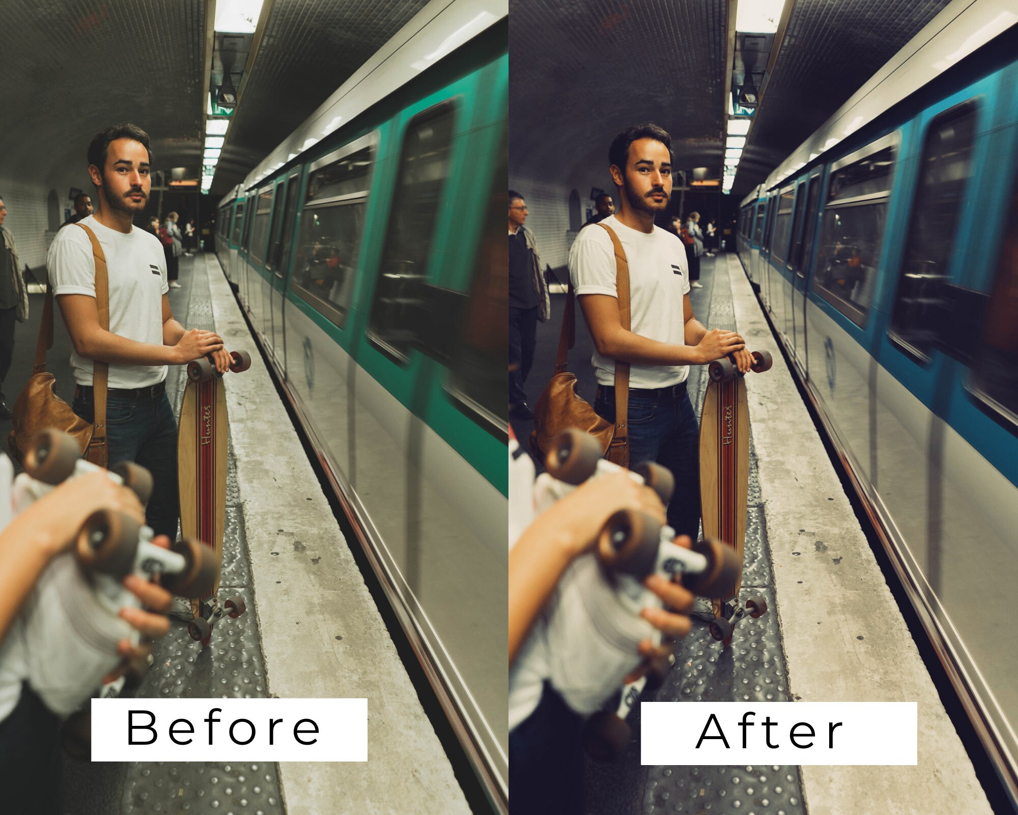 40 LUTS | Metro Style | Subway | Trains | Train Station | Premiere Pro ...