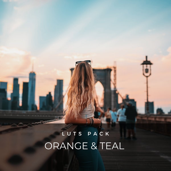 Teal and Orange Lut - Etsy Israel