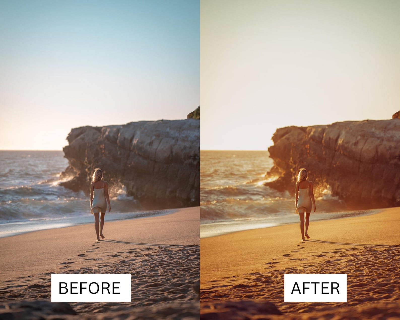 40 LUTS | Golden Hour | Sunset | Landscapes | Premiere Pro | Photoshop ...