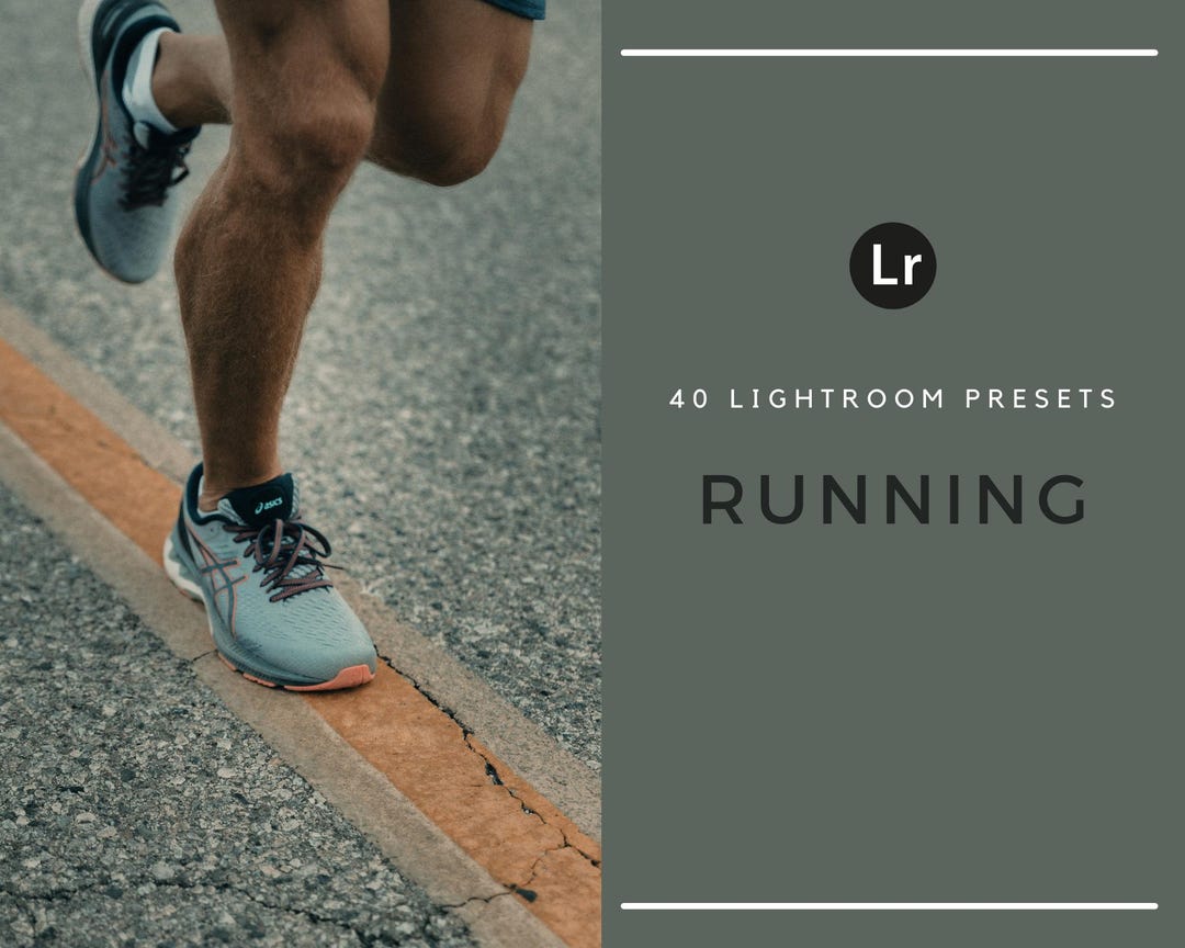 Running Lightroom Presets – Cinematic Marathon Fitness, Outdoor Athlete ...