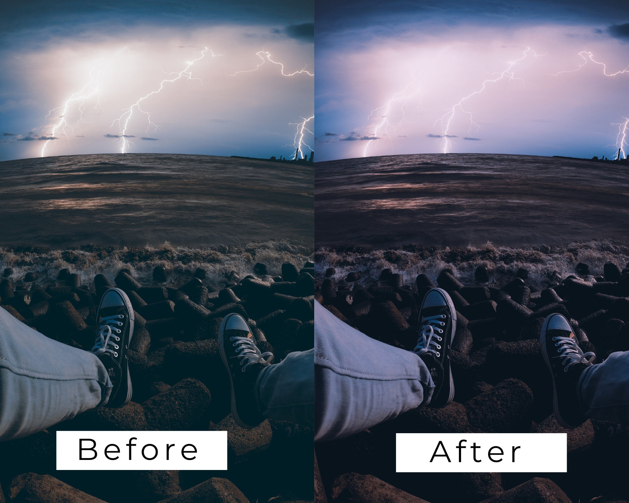 30 Lightroom Presets | Lightning | Thunder | Weather | Desktop | Storm ...