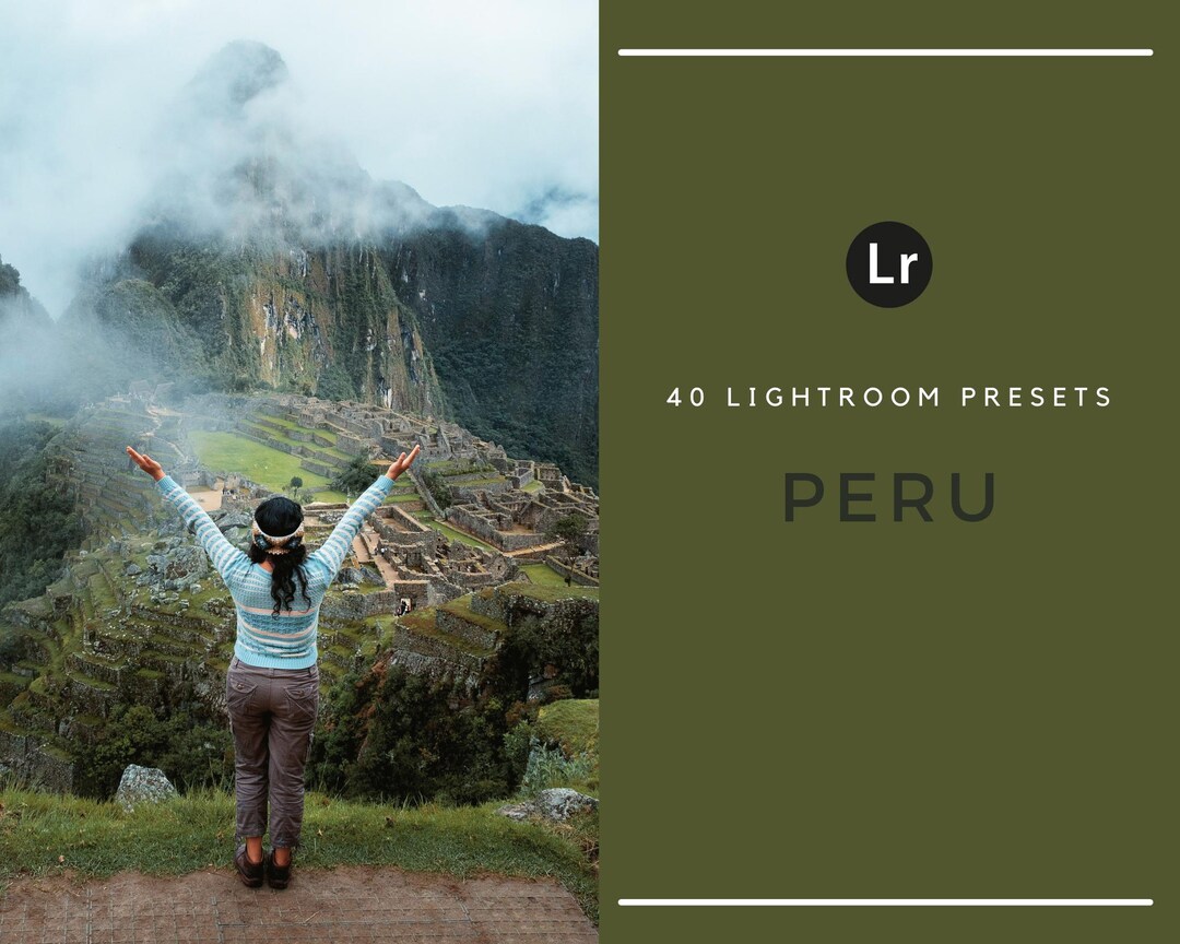 40 Lightroom Presets | Peru | South America | Travel | Machu Picchu ...
